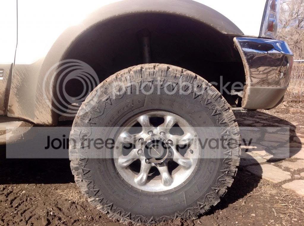 315/75/r17 on stock 4wd Ex - Ford Truck Enthusiasts Forums