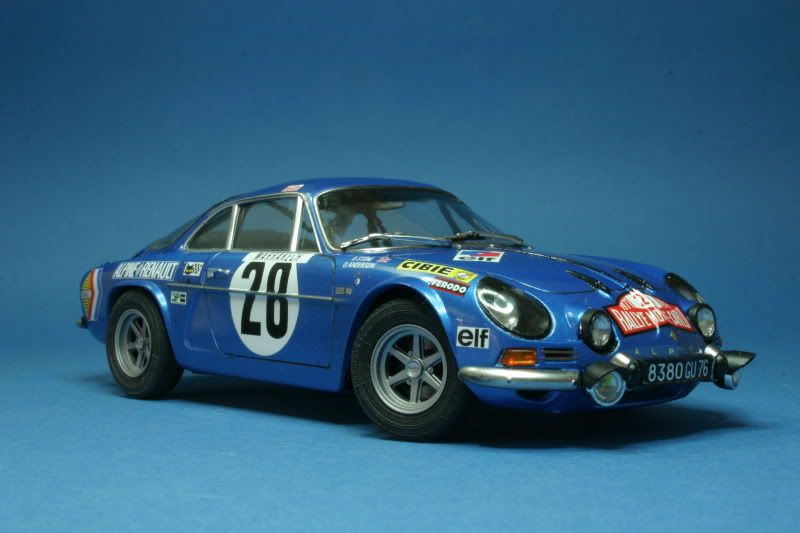 Tamiya Alpine A110 - Monte Carlo Rally 1971 - Ready For Inspection ...