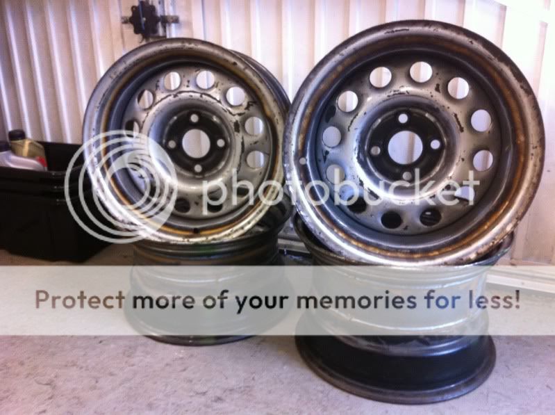 Banded steels... 4x100 14x8 and 14x9 | Retro Rides