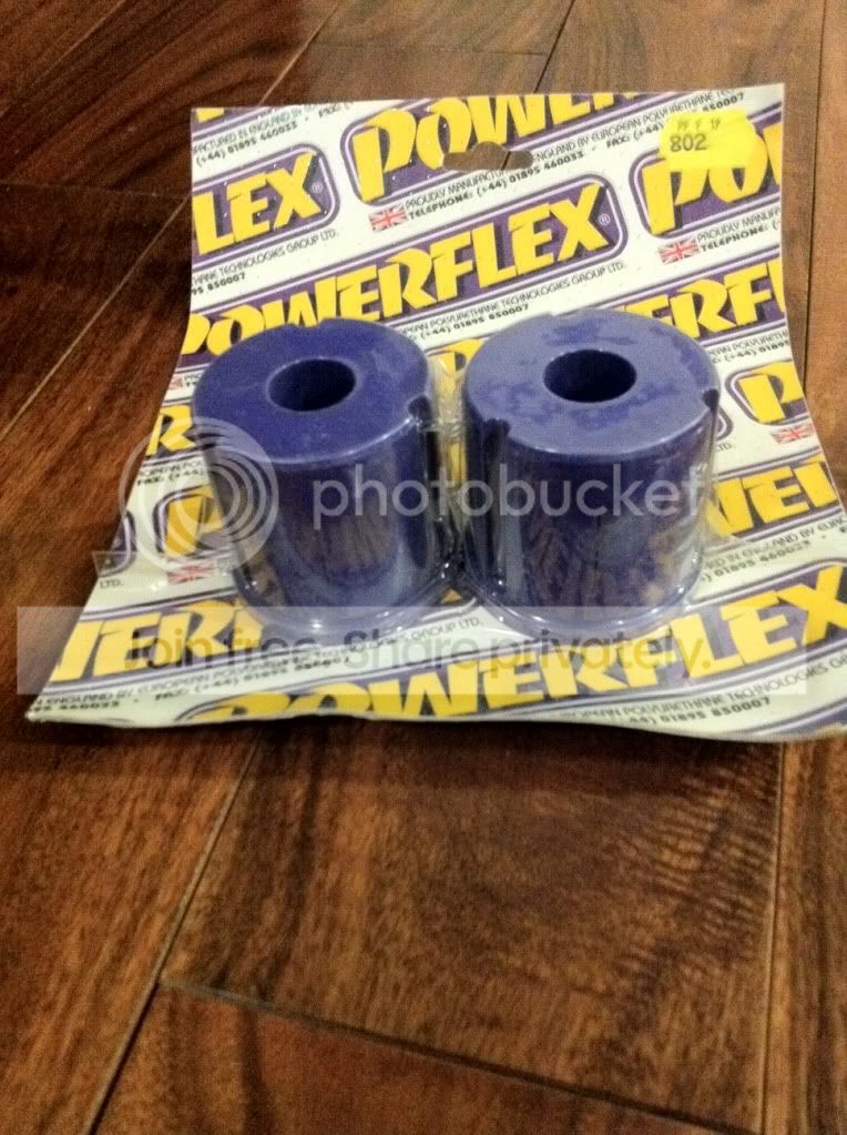 Anyone know these? Poly Bushings