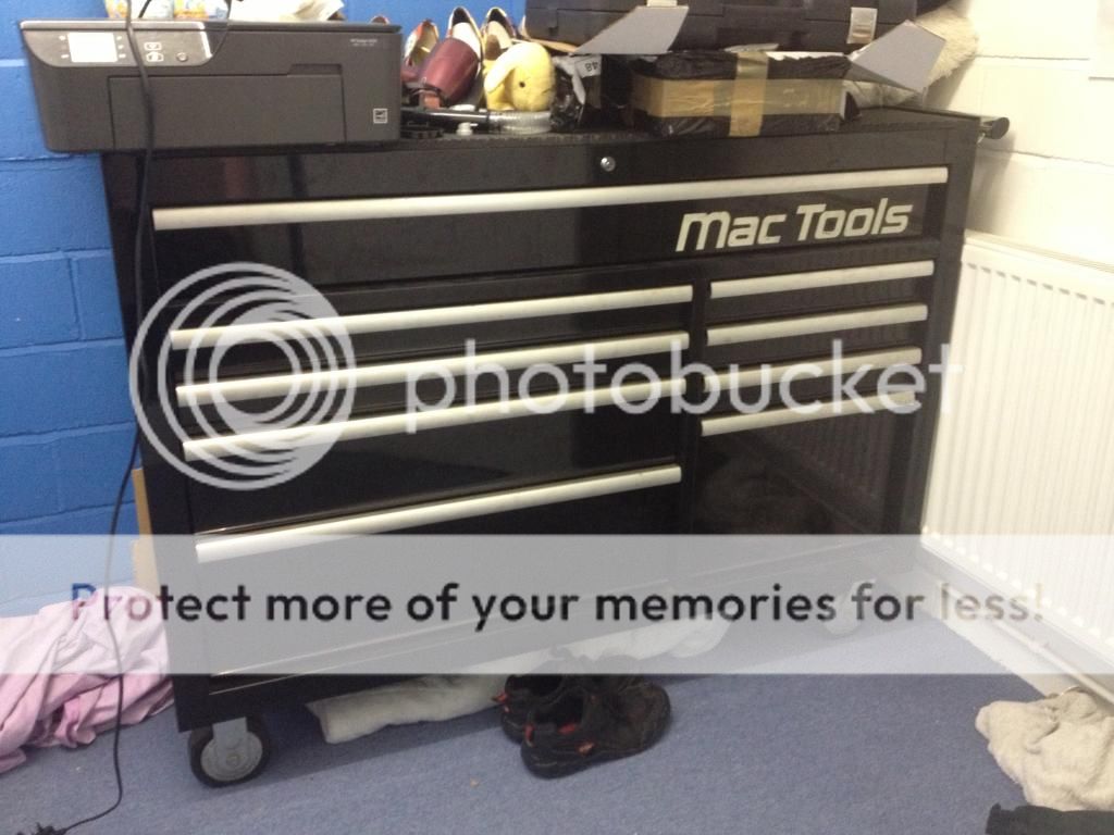 Large Mac tools mechanics tool box, black, £900 | Driftworks Forum