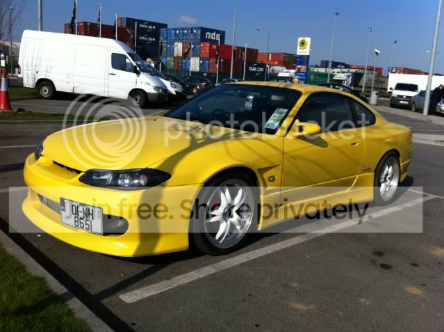 Nissan Silvia S15 spec R Lightening yellow | Driftworks Forum