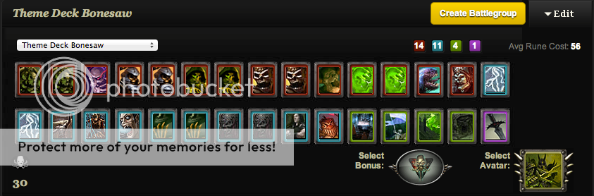 Theme Deck Contents | Pox Nora Forums