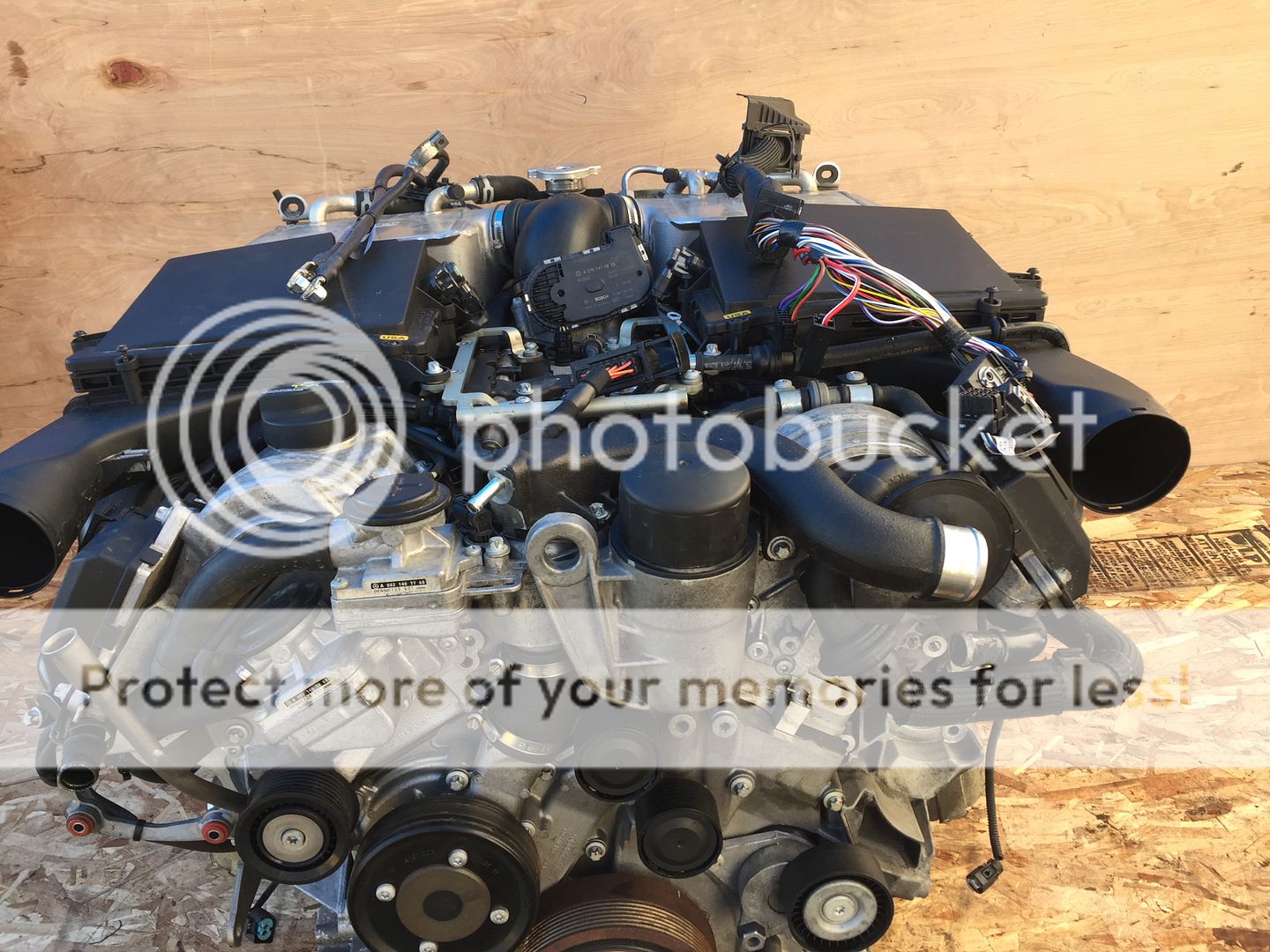 45K MERCEDES W216 CL600 S600 V12 TWIN BI TURBO MOTOR ENGINE COIL ...